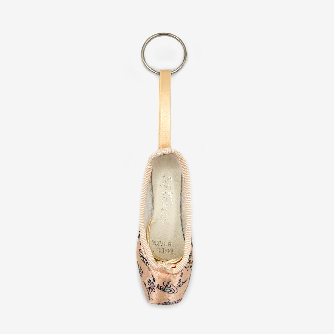 Mini Pointe Shoe Keychain - KC40 Keychains | Só Dança USA